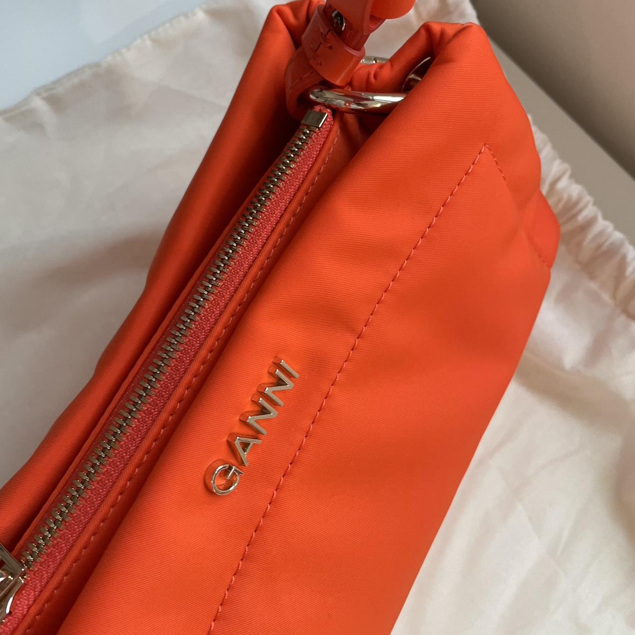 Red / orange GANNI bag Super cute pillow shoulder... - Depop