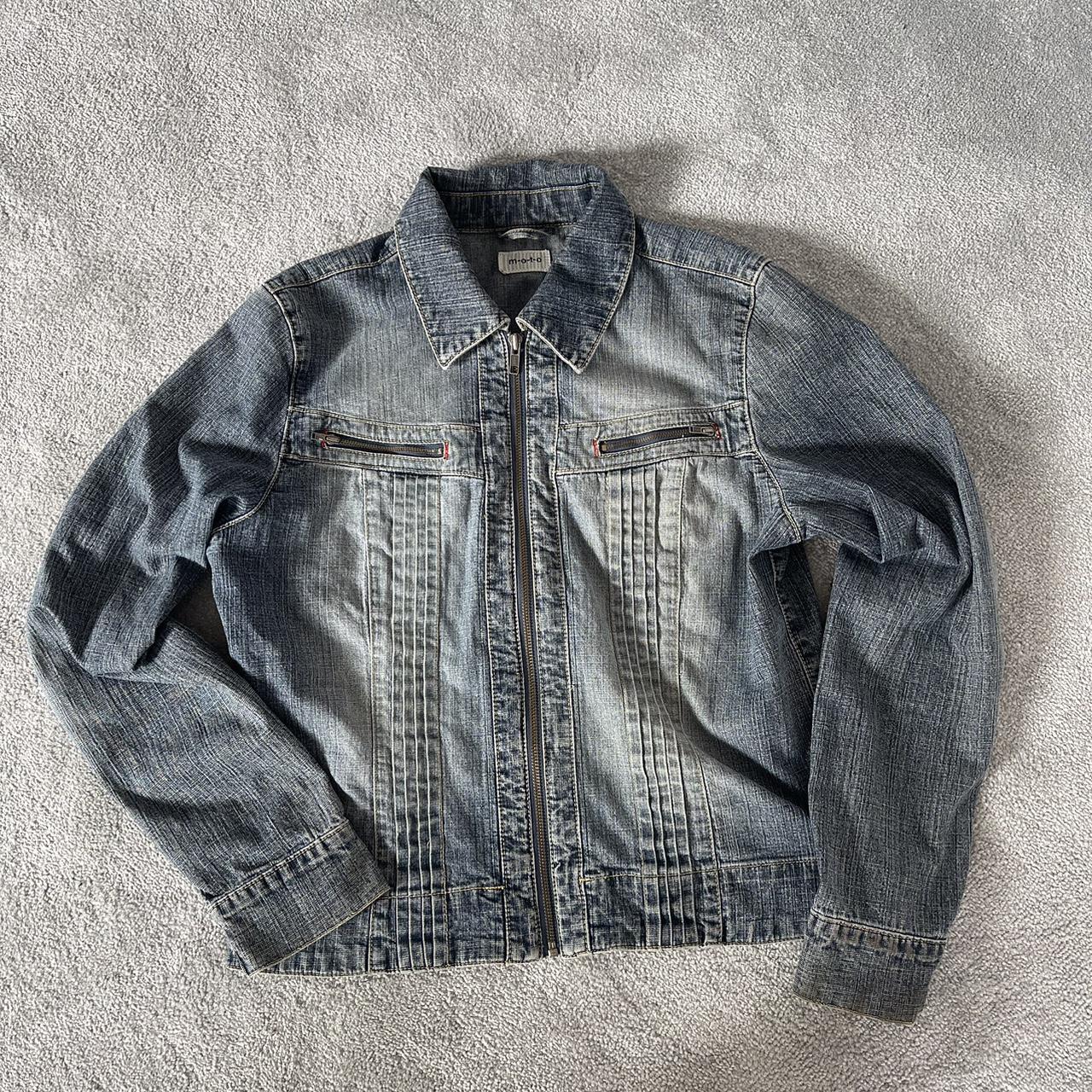 Vintage Topshop MOTO denim jacket Moto denim... - Depop