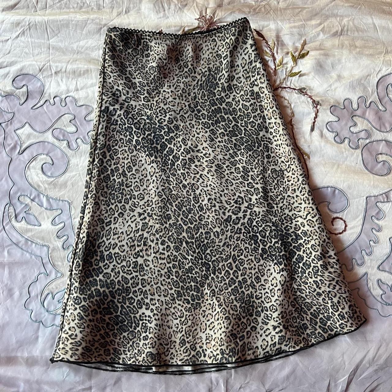 UNIF deadstock leopard print lowrise midi skirt 😍... - Depop