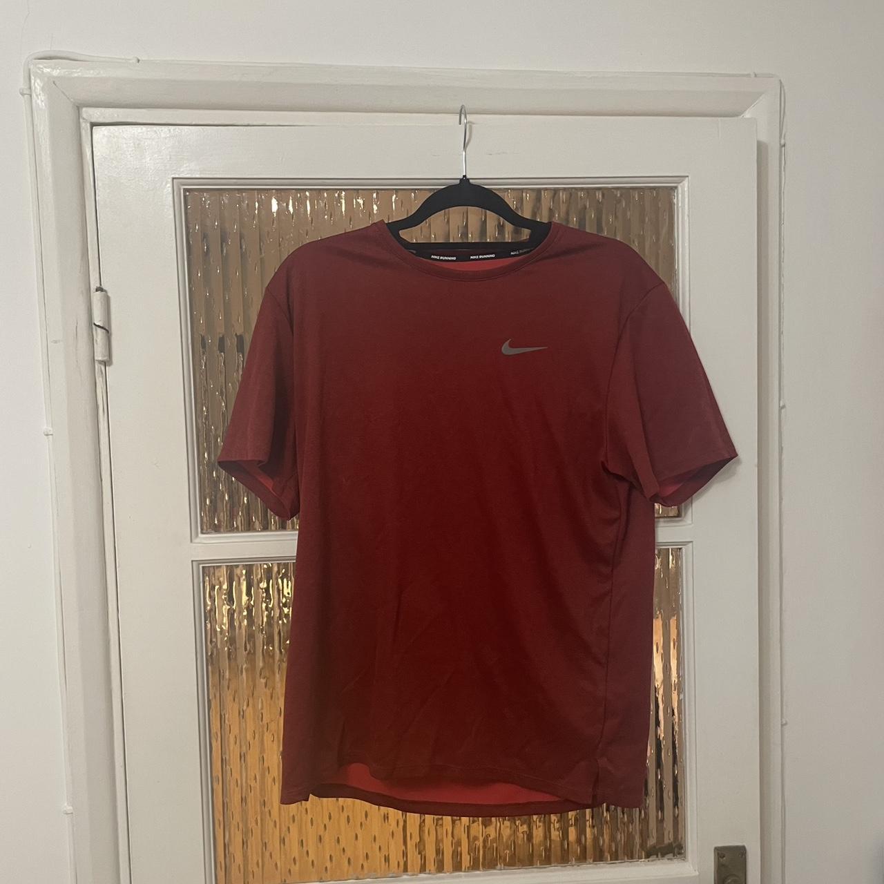 Red Nike Miller Tee | Depop