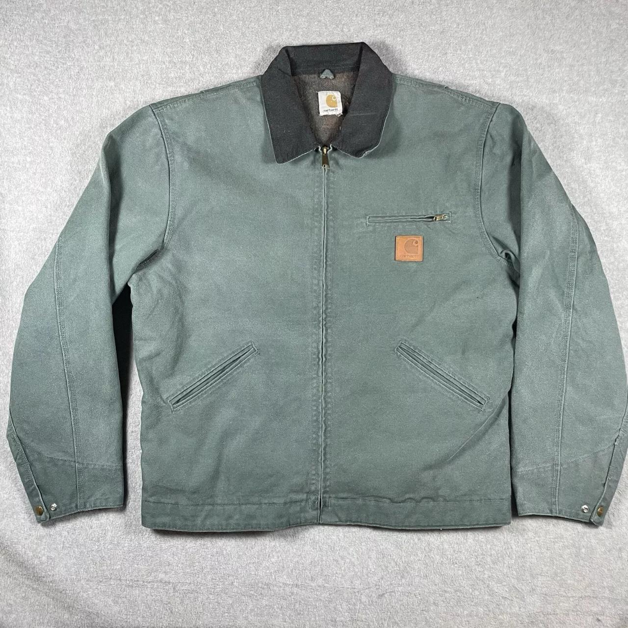 Vintage Carhartt Detroit Blanket Lined J43HTG... - Depop