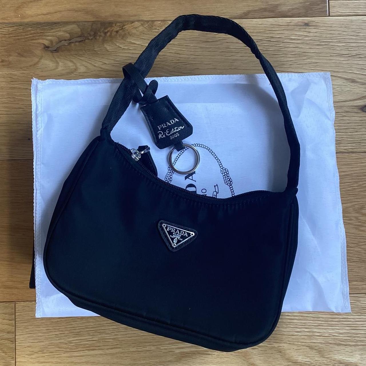 Baby Prada Nylon bag with dust bag. Sold as seen - Depop