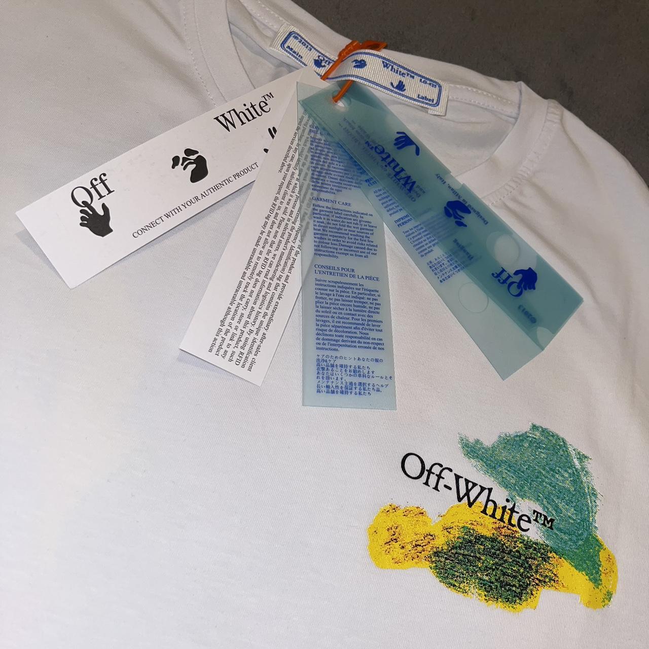 Off white tshirt size M more sizes available. BNWT. - Depop