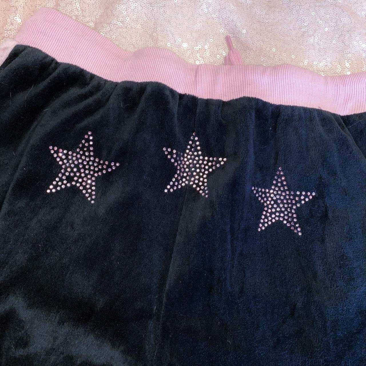 Dolls Kill Women's Pink and Black Joggers-tracksuits | Depop