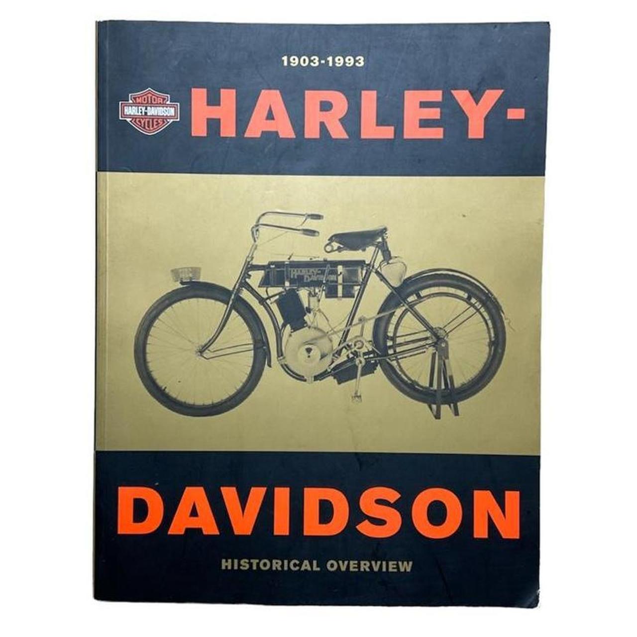 HARLEY-DAVIDSON: HISTORICAL OVERVIEW 1903-1993... - Depop