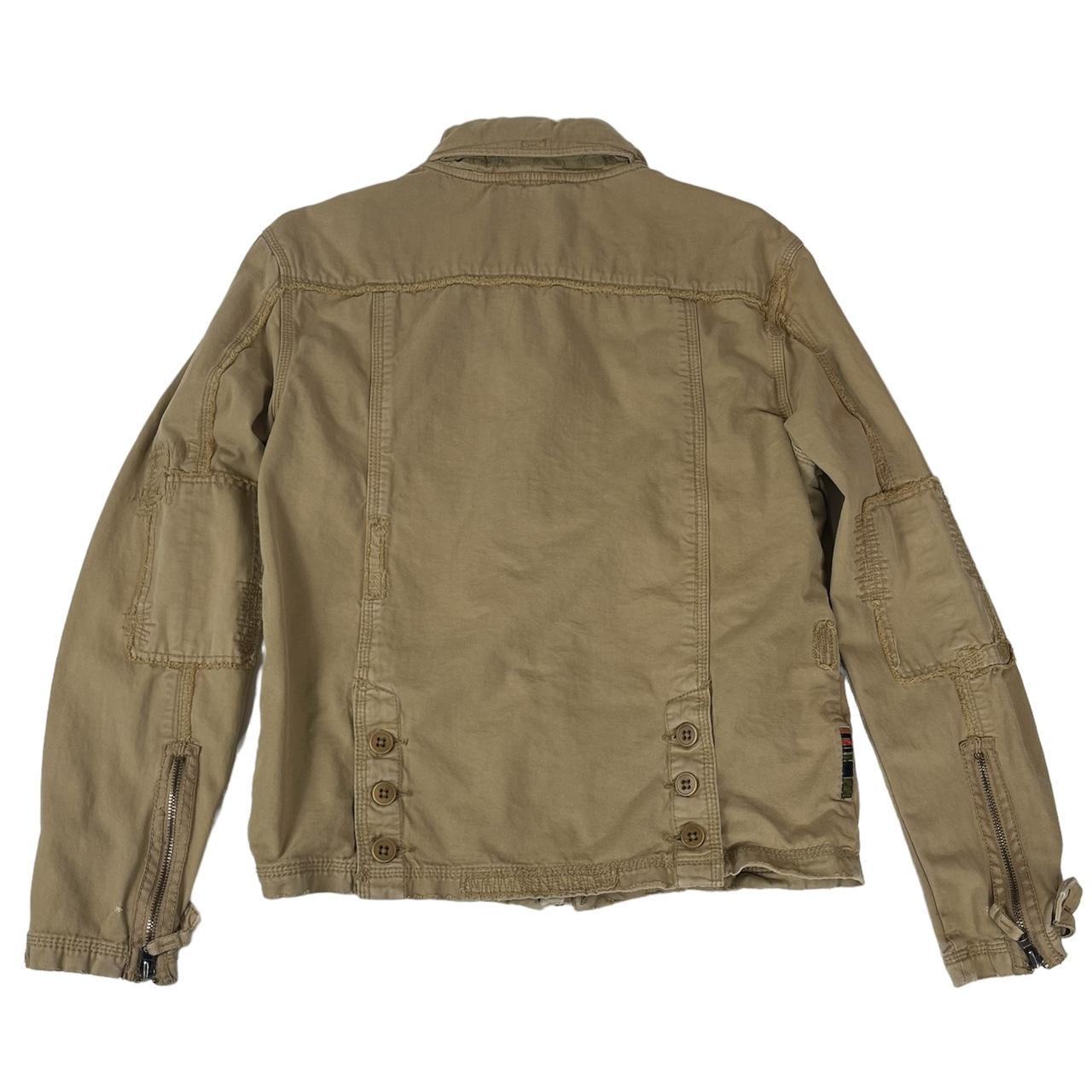 Triple Five Soul Y2K Field Jacket Features tan... - Depop