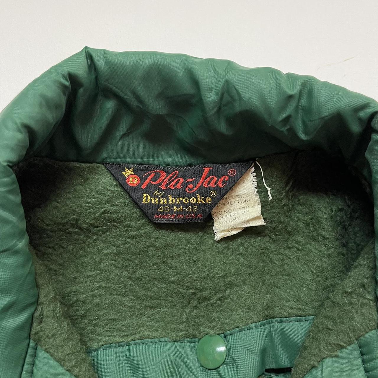 VTG 80s Pla-Jac by Dunbrooke Green Coach... - Depop