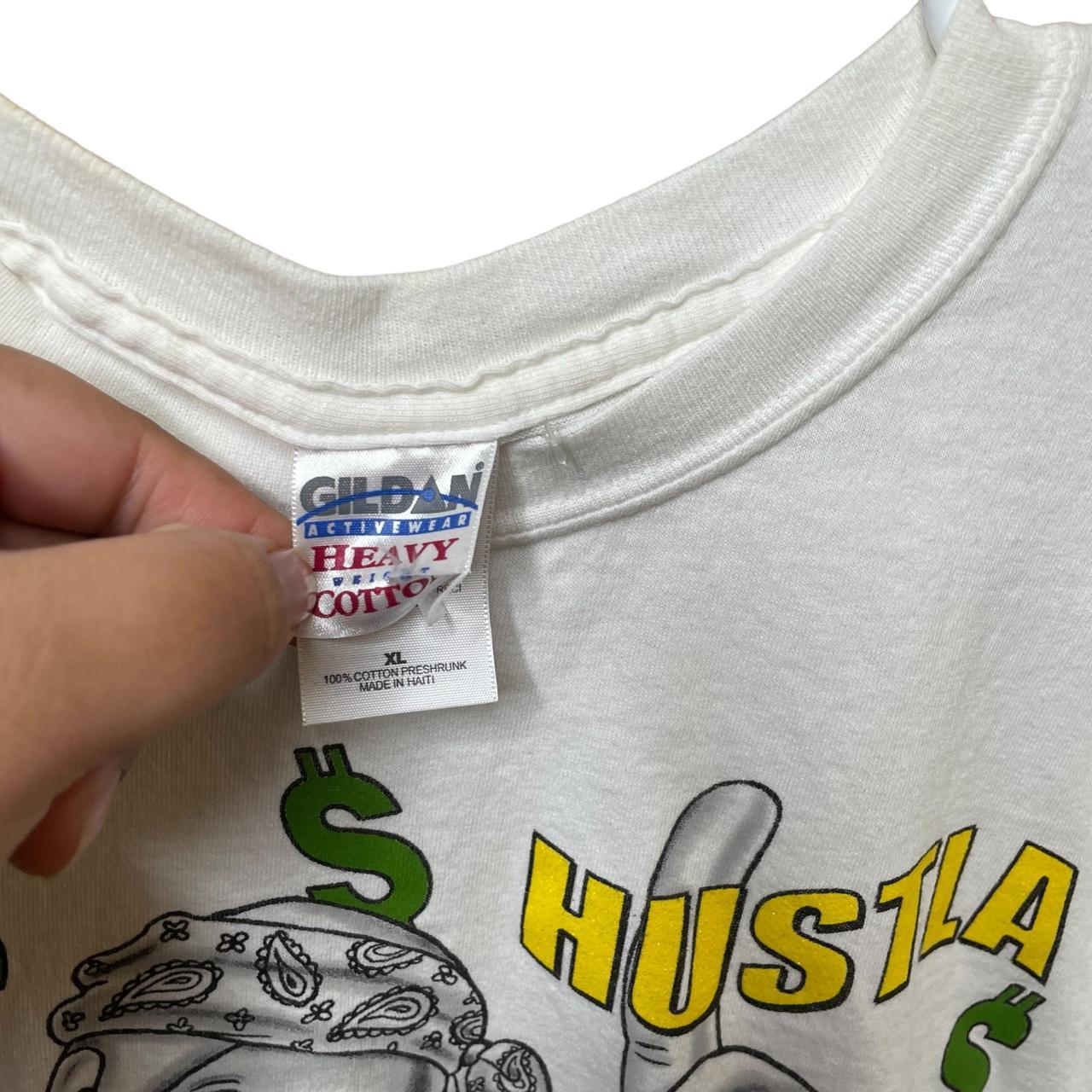 Vintage Y2K Popeye money signs gangster graphic... - Depop