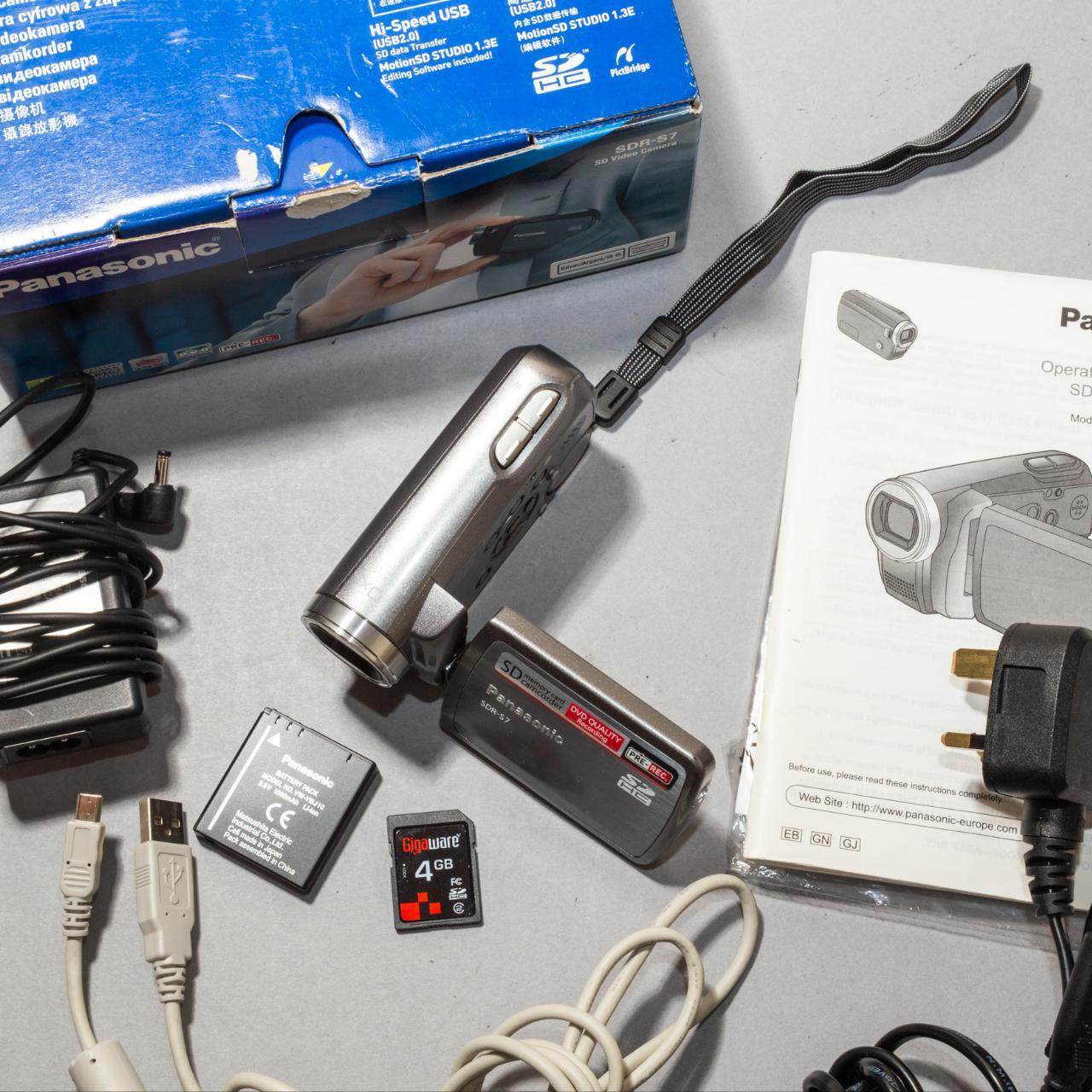 Panasonic SDR-S7 Digital Camcorder Bundle Also... | Depop