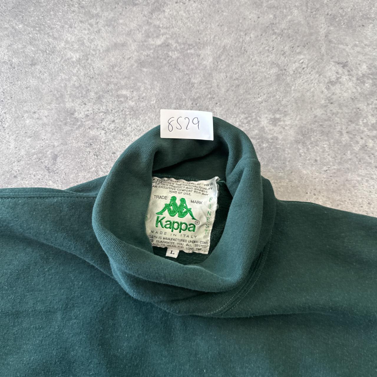 Kappa Women's Green Sweatshirt | Depop