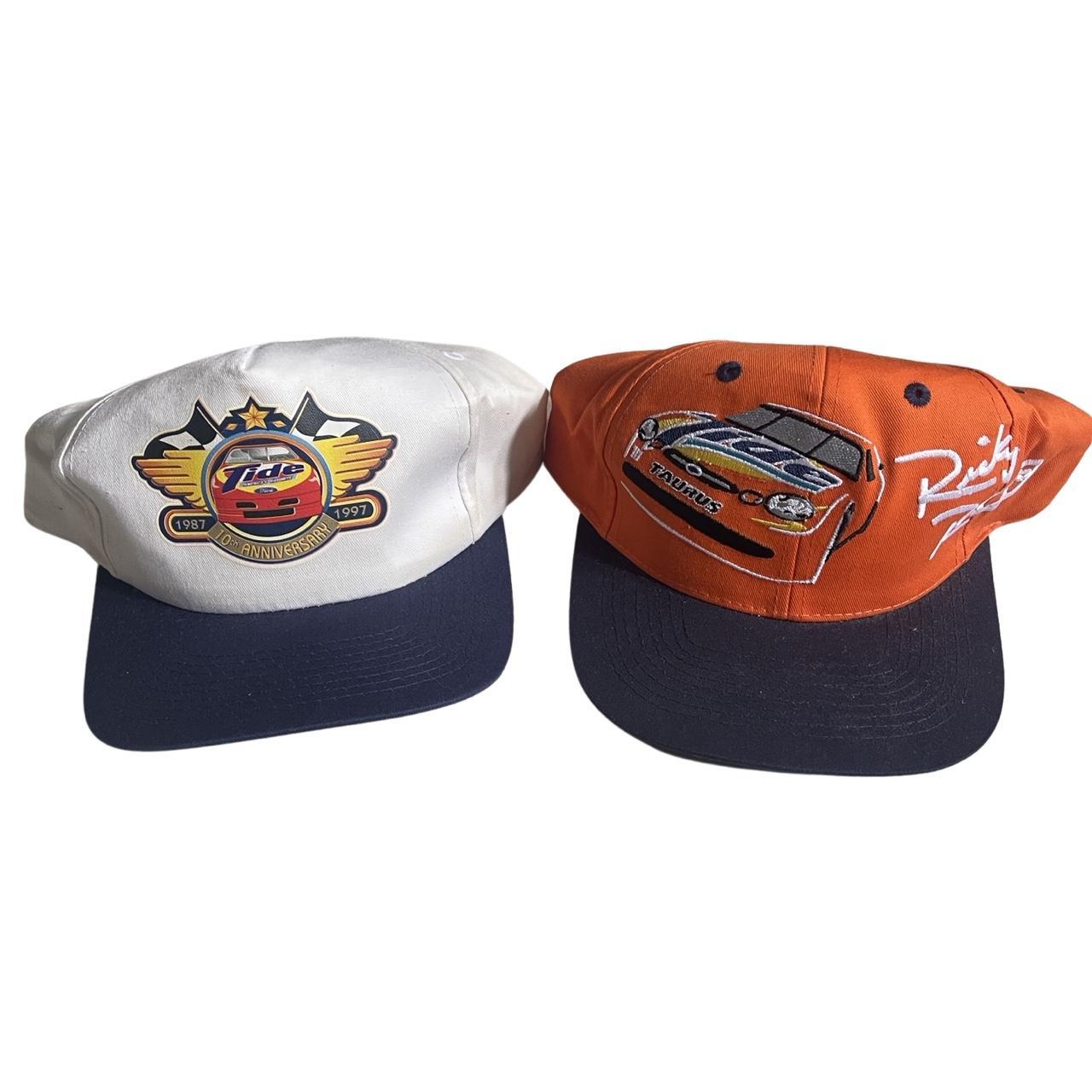 Vintage Nascar Ricky Rudd Tide racing snapback hat... - Depop