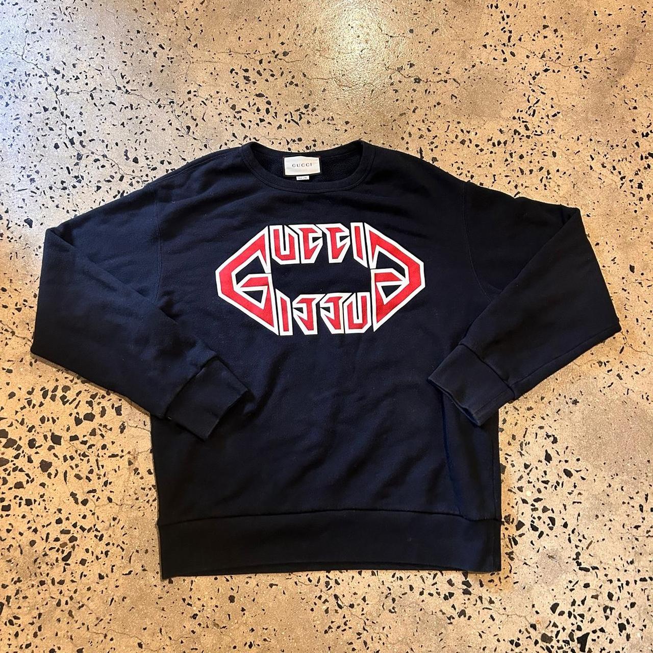 Authentic Gucci Jumper Size Large Fits S-XL... - Depop