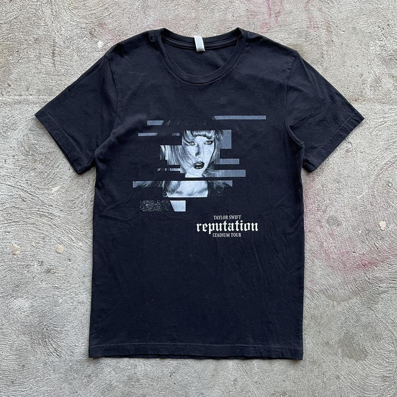 Taylor Swift reputation world tour t shirt Black t... - Depop