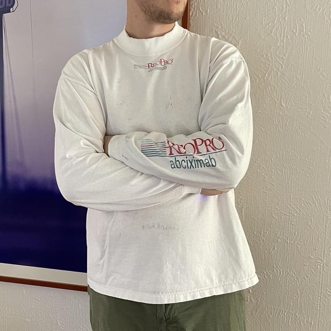 Vintage 90s ReoPro medical medicine company mock... | Depop