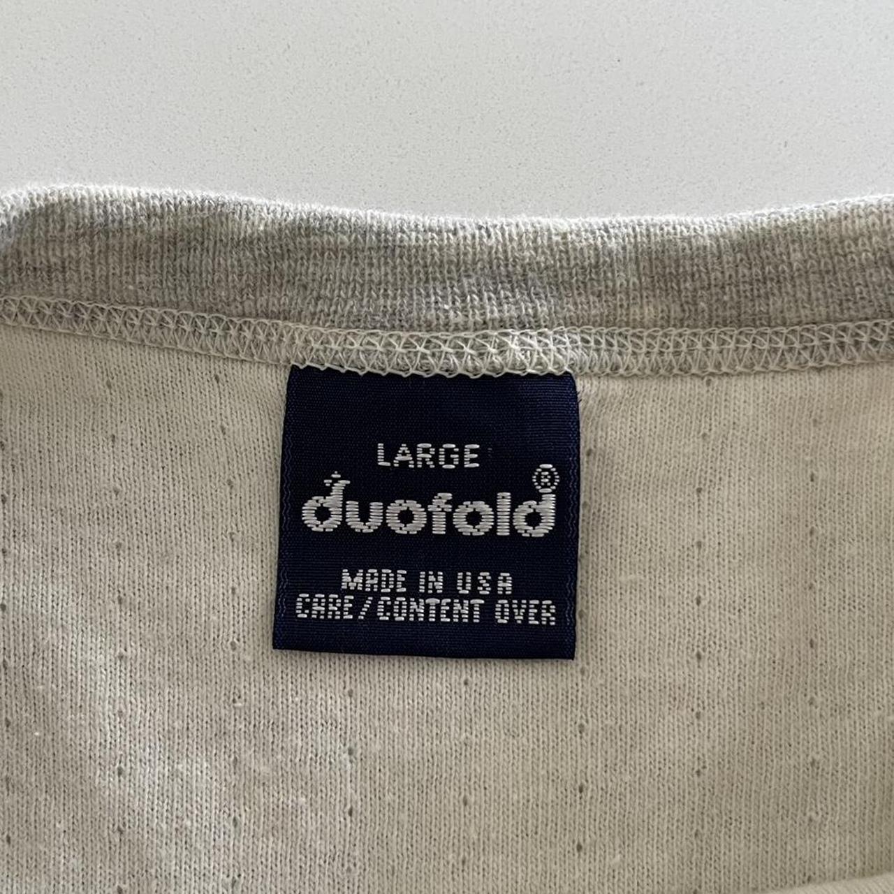 Vintage 80s 90s Duofold made in USA thermal long... | Depop