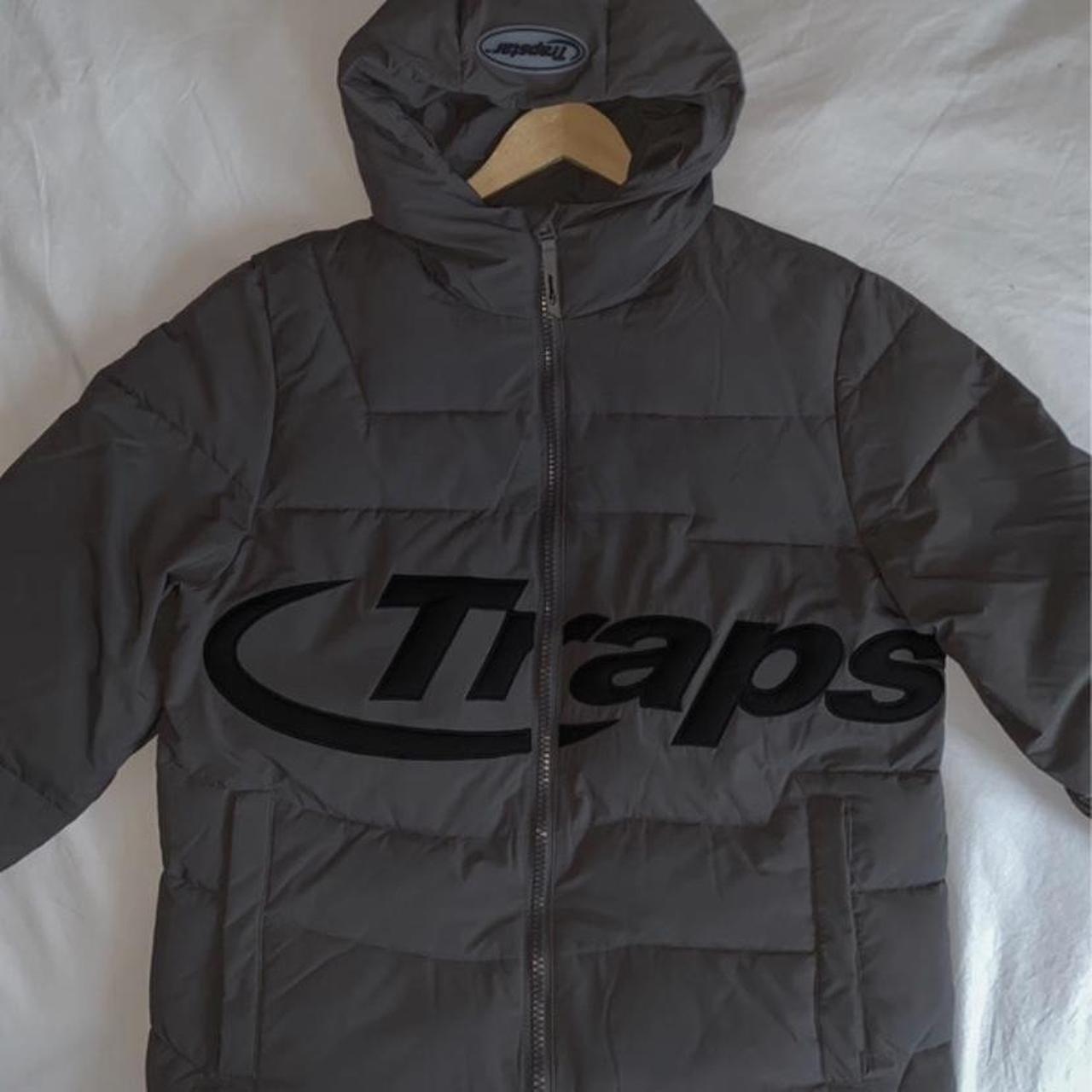 Trapstar Hyperdrive hooded puffer jacket -... - Depop