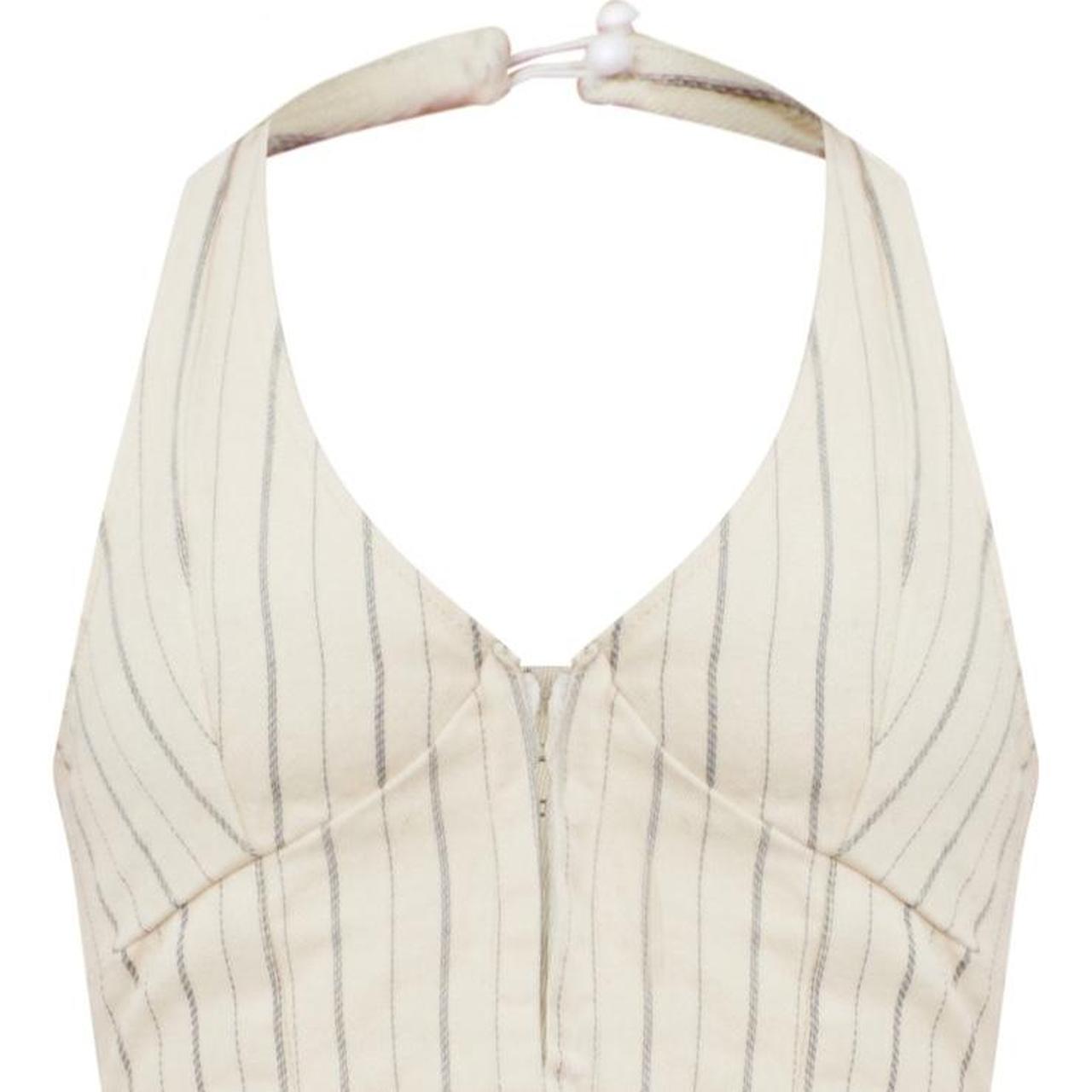 Plt set pinstripe matching co ord top and pants... - Depop