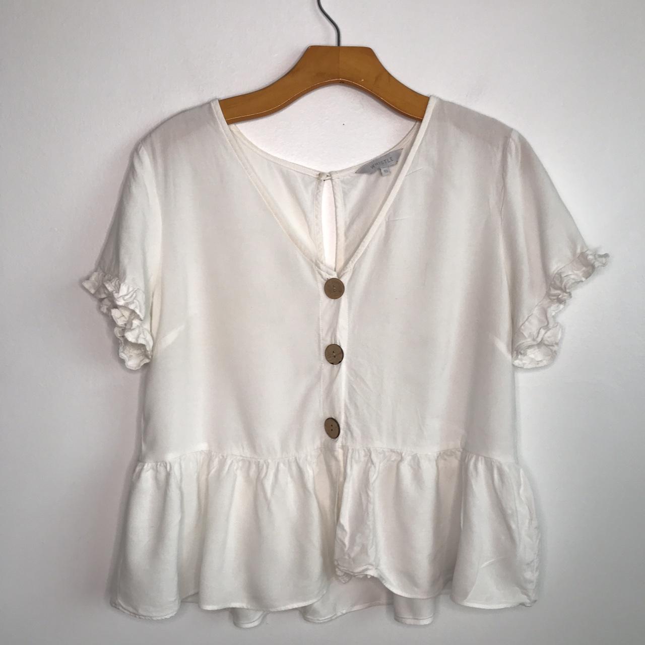 Whistles Women's Blouse | Depop