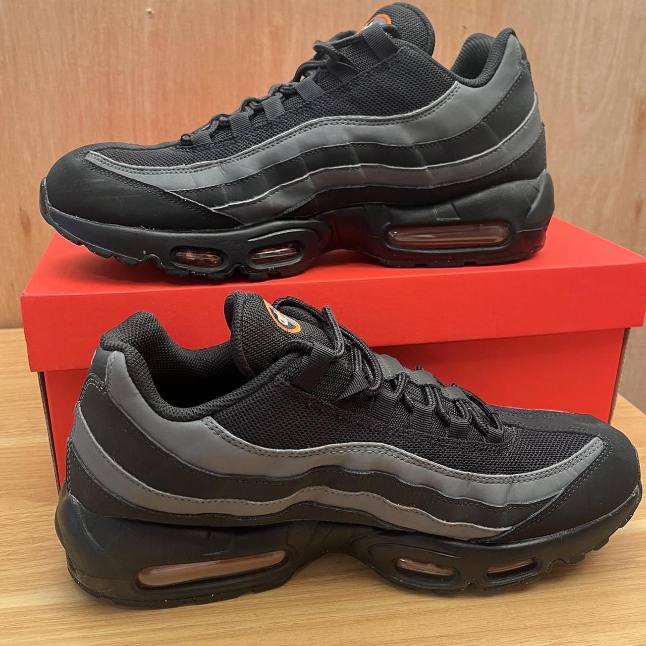 Nike Air Max 95 Grey Black Jewel 110s Men’s UK 10.5... - Depop