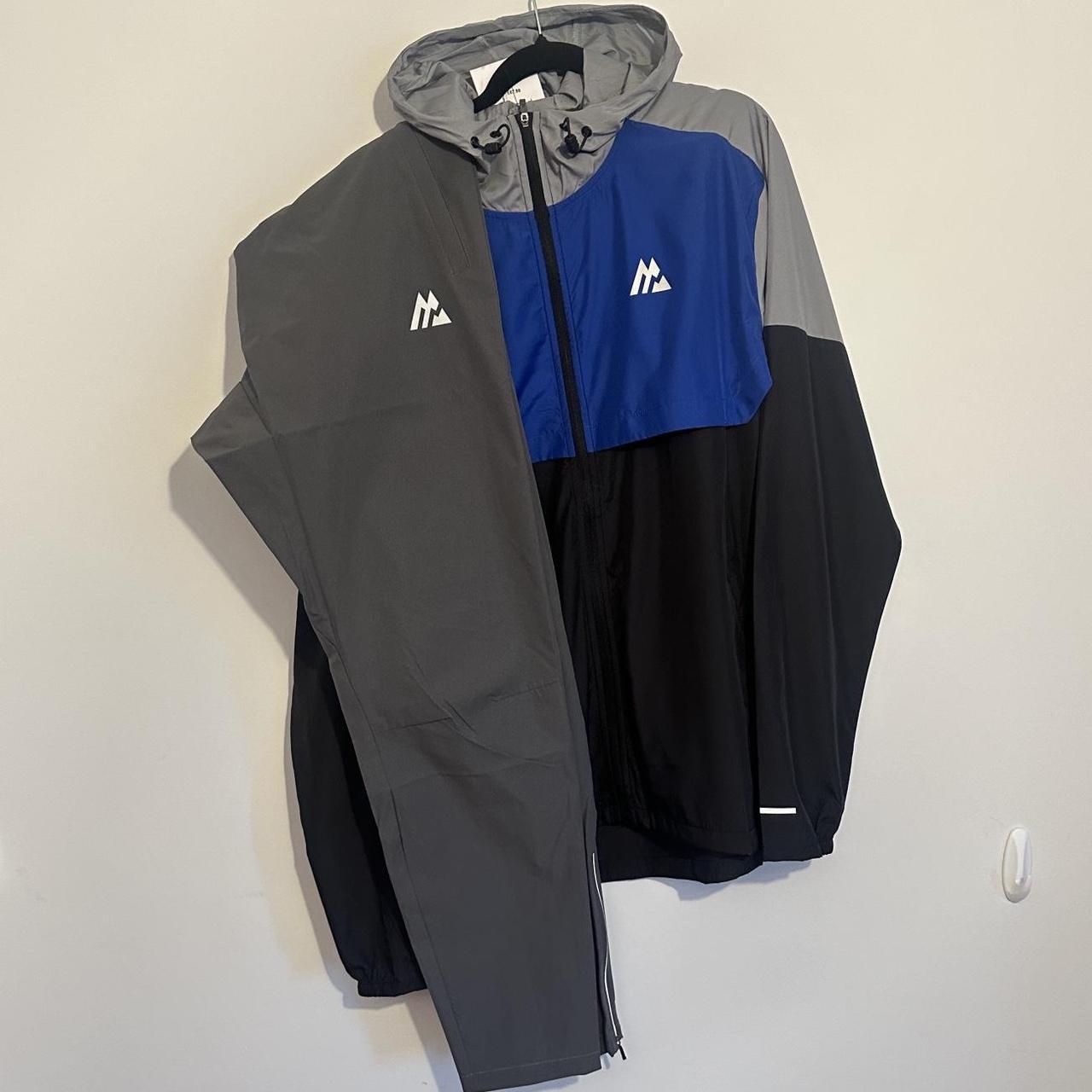 Montirex Full Tracksuit Mens Small/XS Grey Black... - Depop