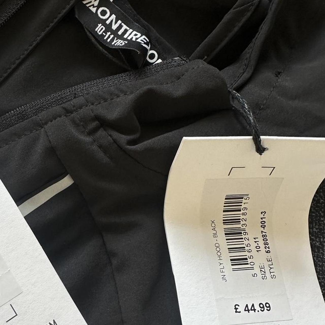 Montirex Tracksuit Top Windbeaker Black Brand New... - Depop