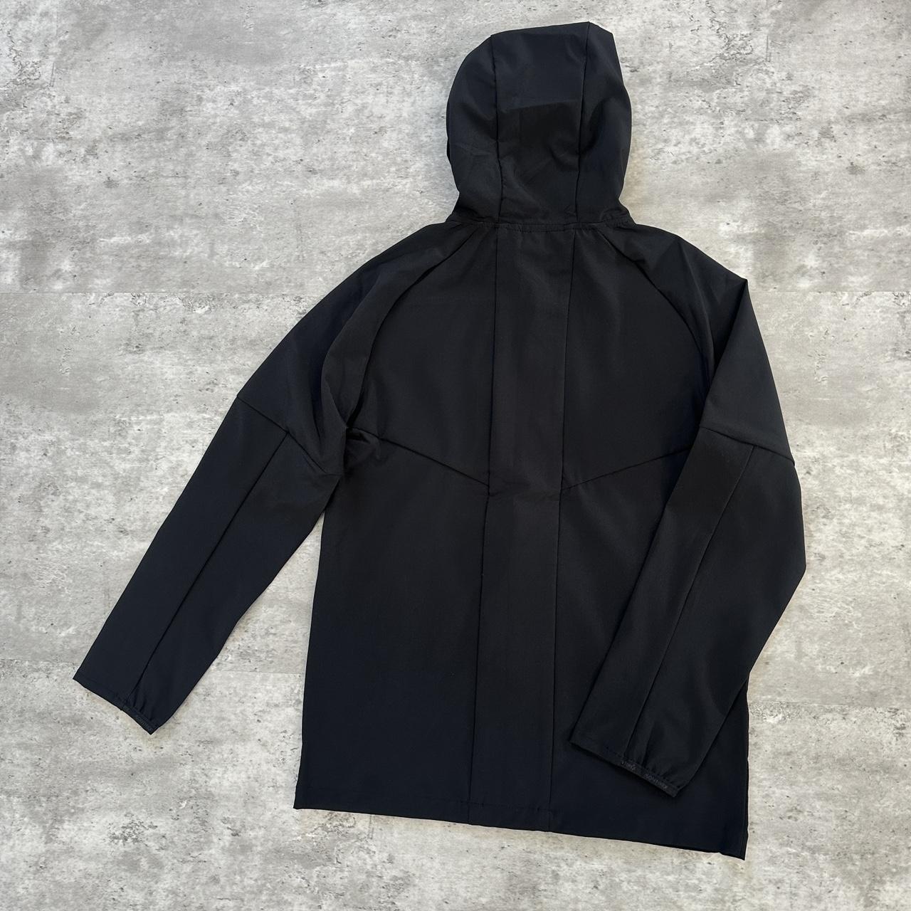 Montirex Tracksuit Top Windbeaker Black Brand New... - Depop