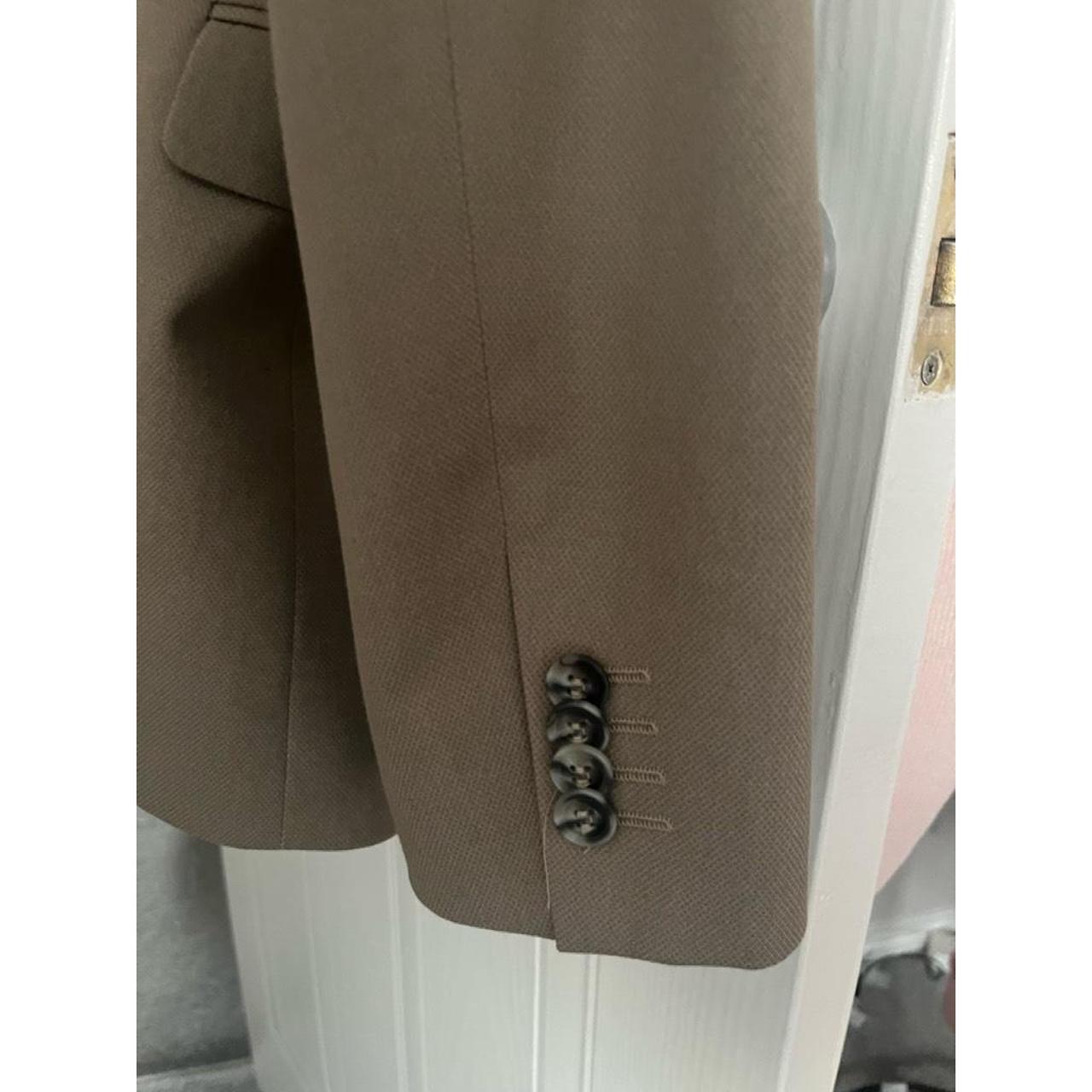 Tan coloured Men’s suit- Topman Jacket is 38R and... - Depop