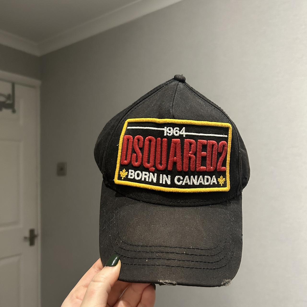 Authentic dsquared hat Good condition but worn... - Depop