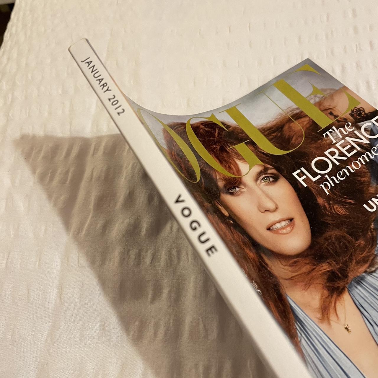 British VOUGE magazine / January 2012 / Florence... - Depop