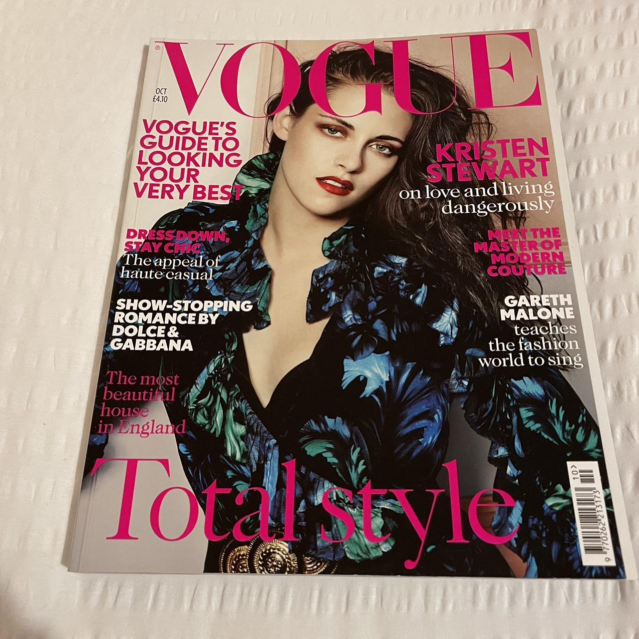 British Vogue magazine - October 2012 / Kristen... - Depop