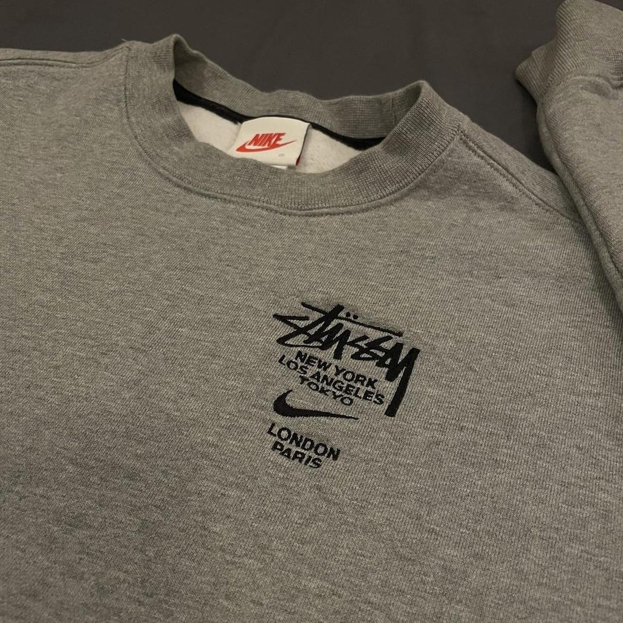 Nike x Stussy crewneck stussy x Nike collab... - Depop
