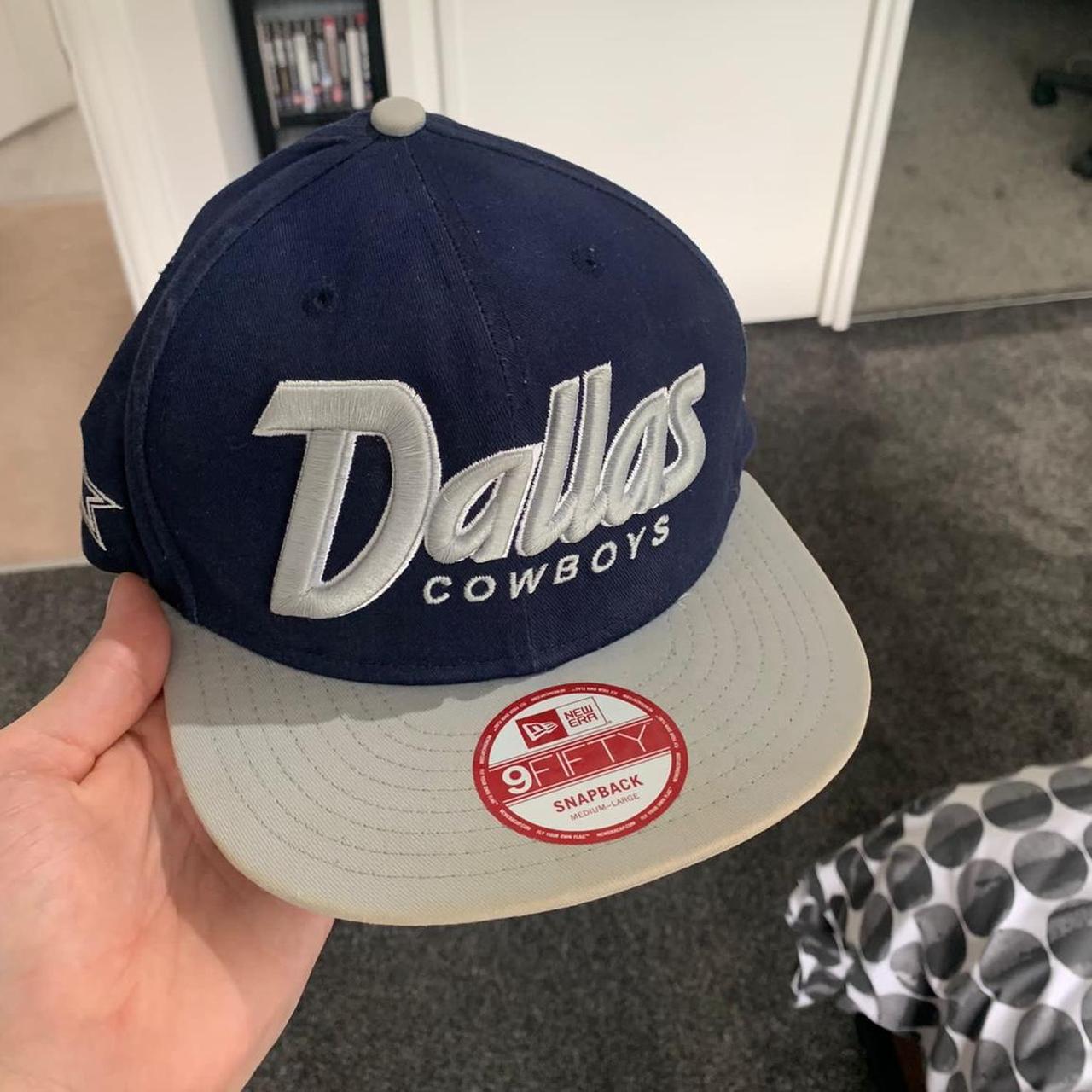 Dallas cowboys SnapBack. Hardly worn. Size M/L - Depop