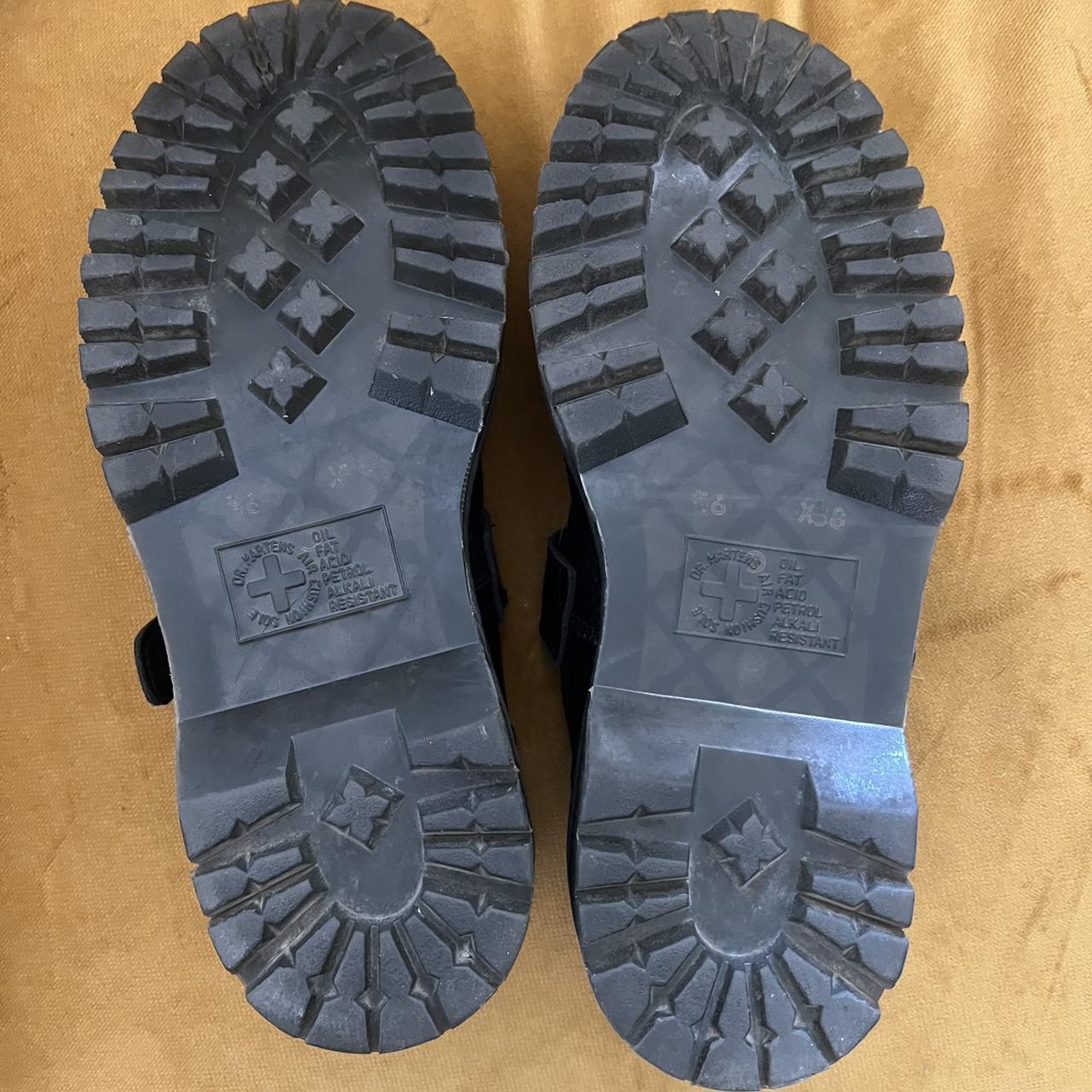 Addina flower buckle leather platform shoes. Both... - Depop