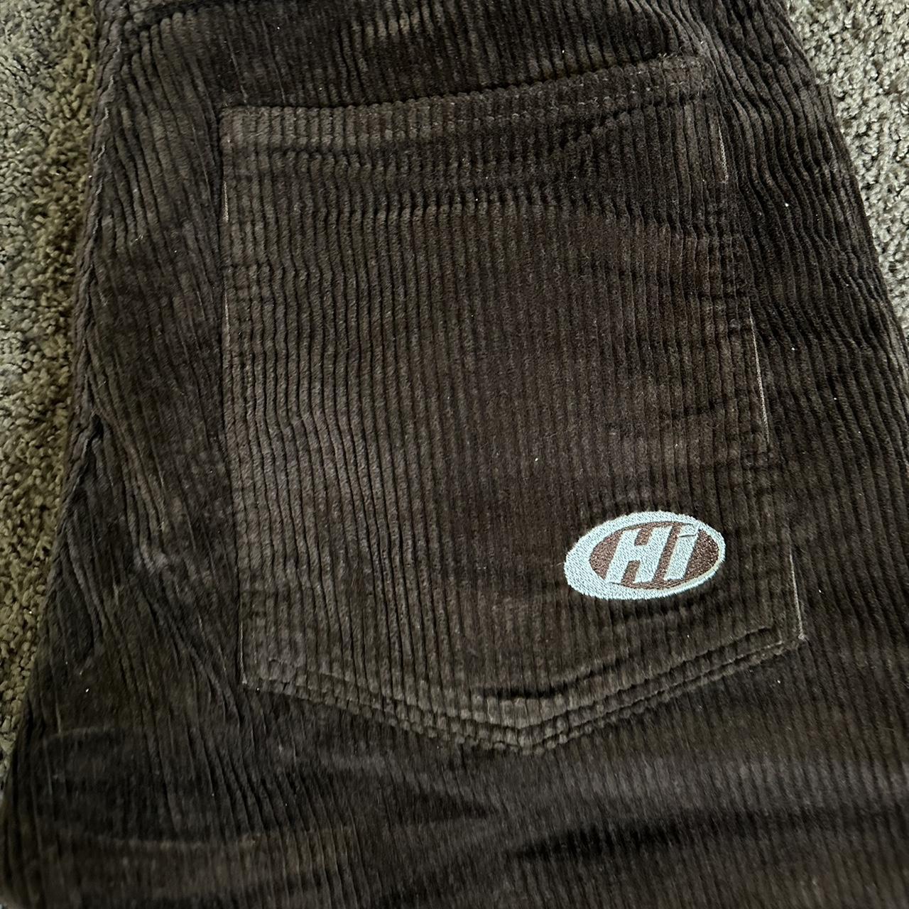 Interstate Jeans Brown Corduroy Model is size... - Depop