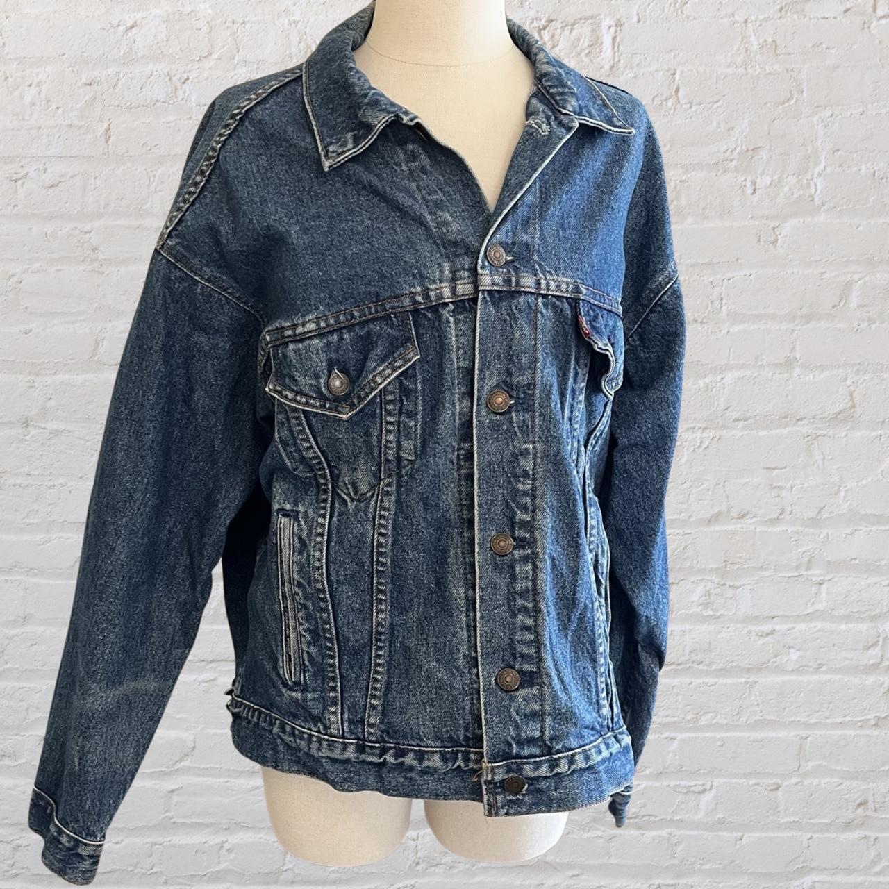Men’s Levi’s jean jacket in a medium denim color. ... | Depop