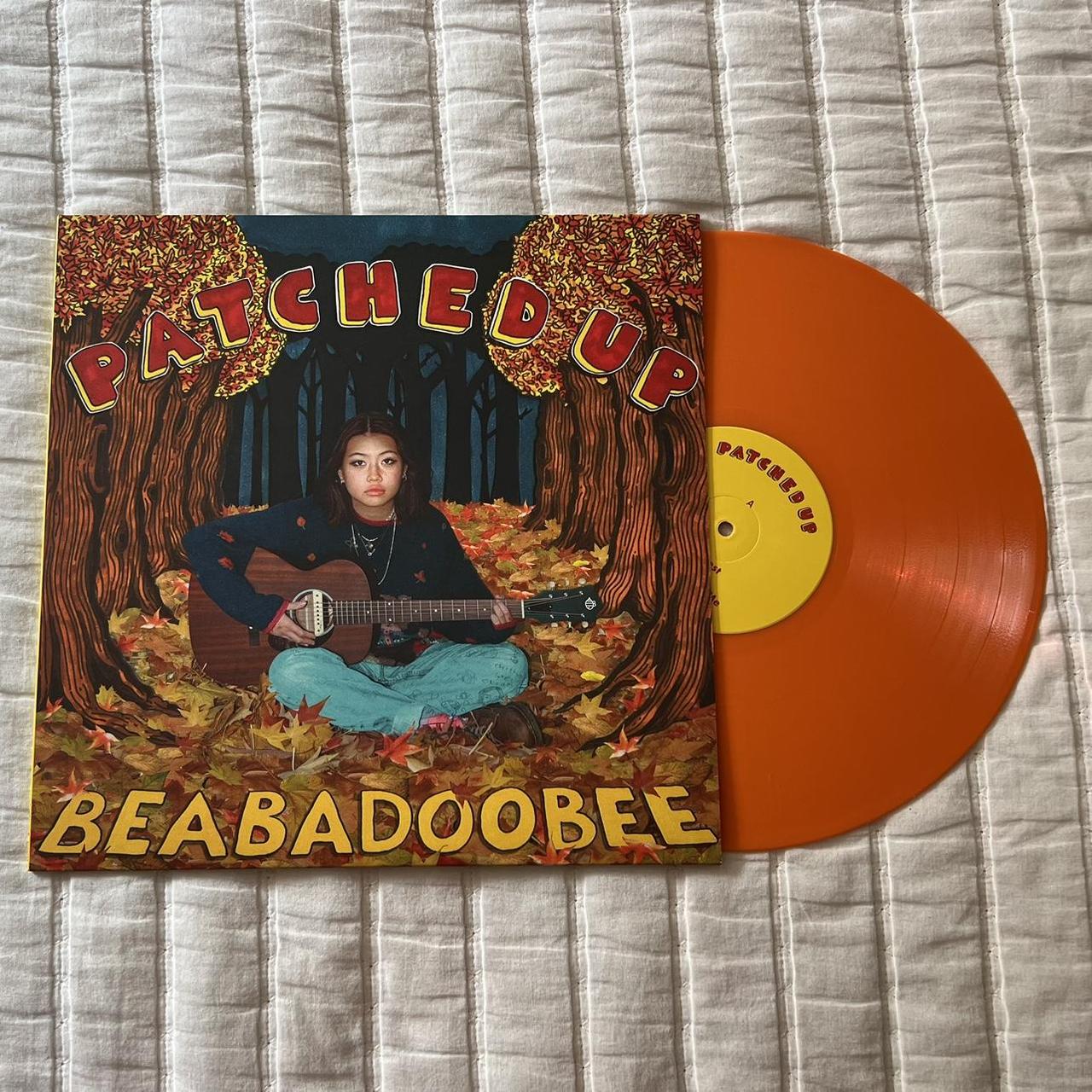 Beabadoobee “Patched Up” orange vinyl (first... - Depop