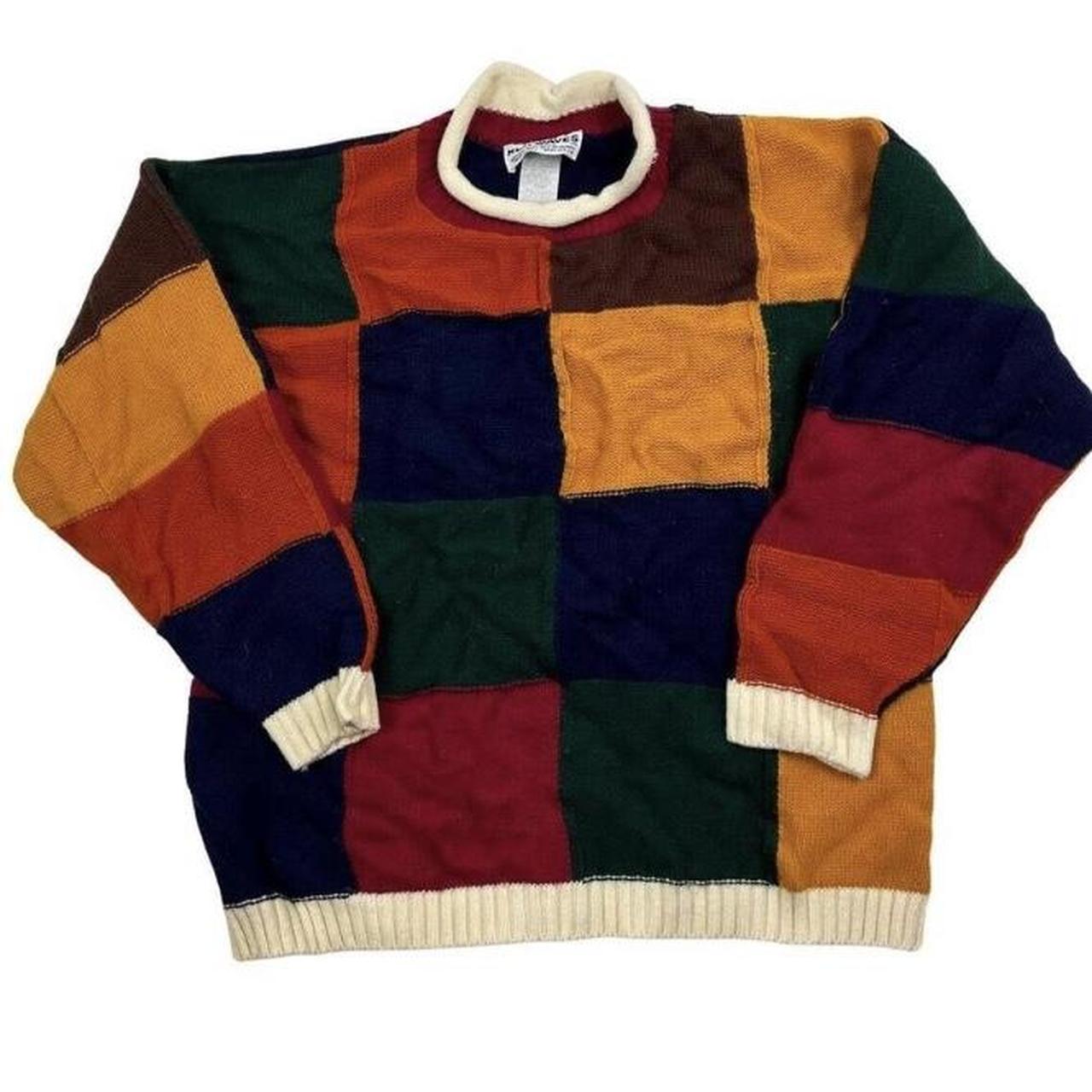 Such a lovely vintage knit jumper! Just a bit too... - Depop