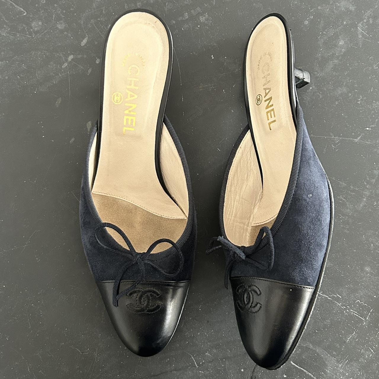 Chanel mules / ballet flats. EU40 🤍 comes with dust... - Depop