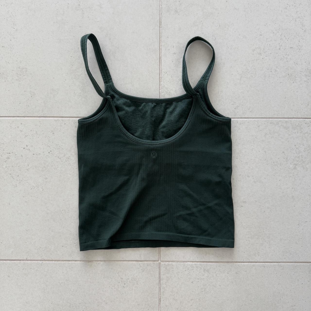 Lululemon legacy green workout set Ebb to Street... - Depop