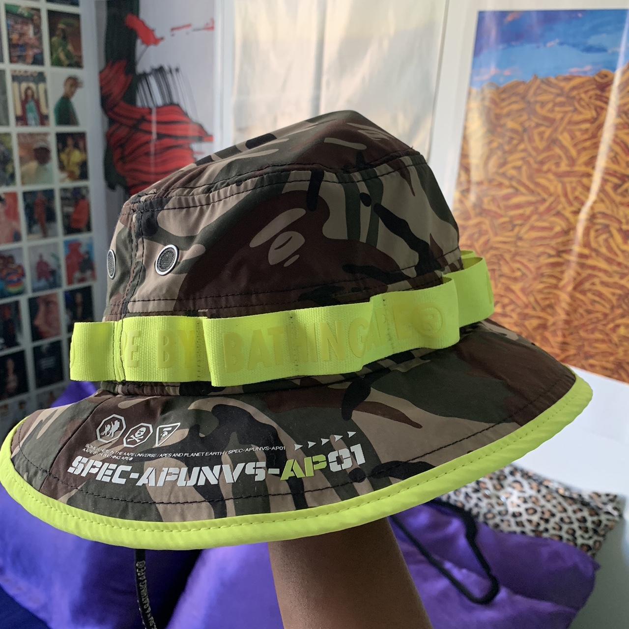 BAPE BUCKET HAT - Depop