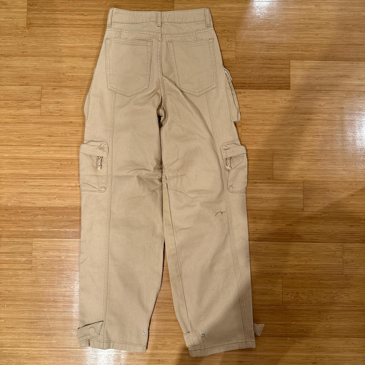 The Kript cargo pants tan - Depop
