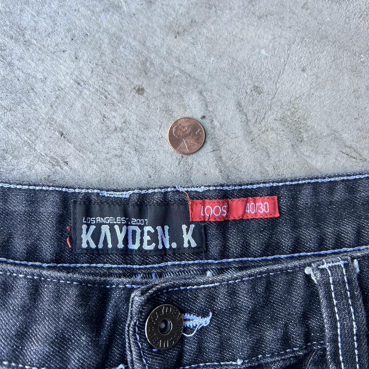 Y2K Men’s Black Baggy Skater Pants Kayden Size 40 - Depop