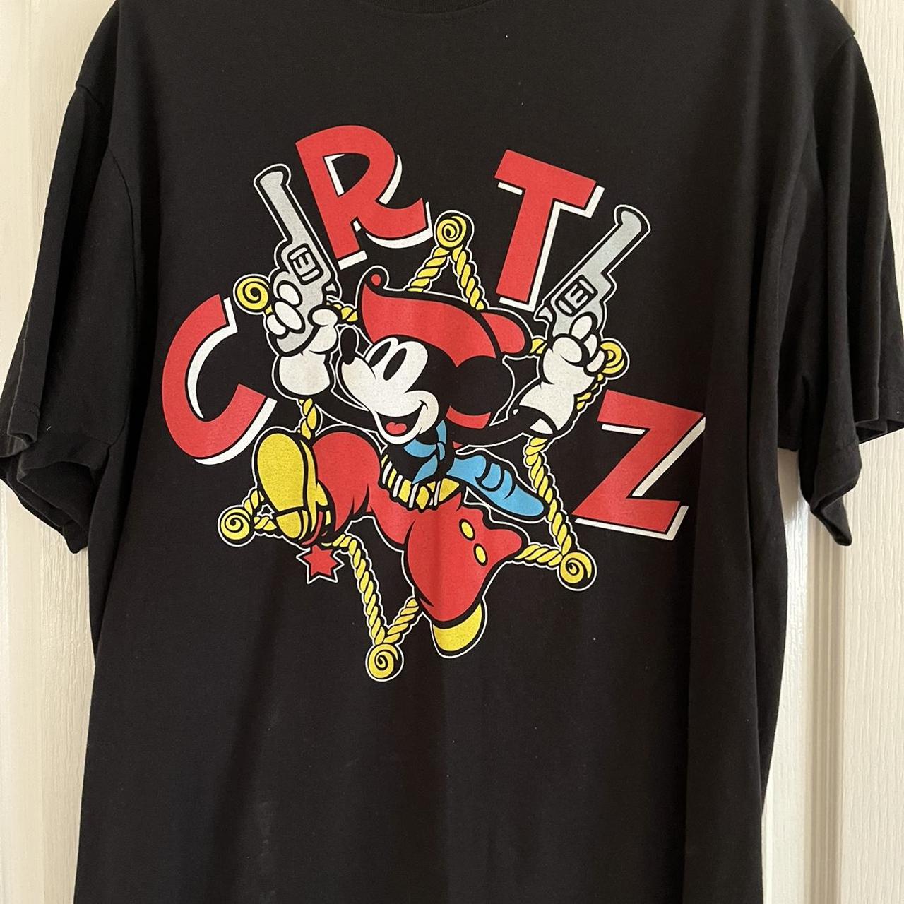Corteiz “Mickey Wid Da Blicky” Tee, only worn once,... - Depop