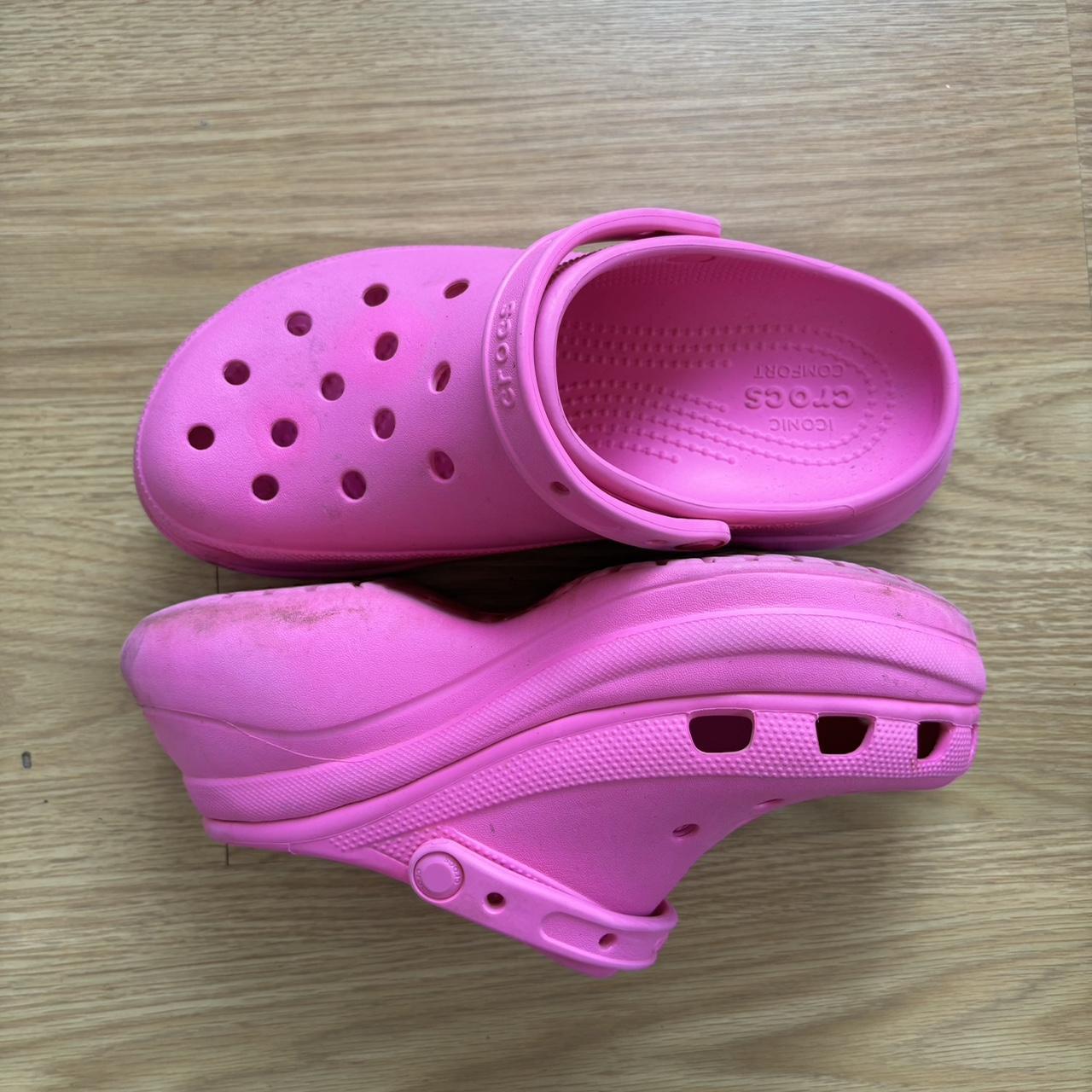 CROCS CLASSIC BAE CLOG light wear and tear selling... - Depop