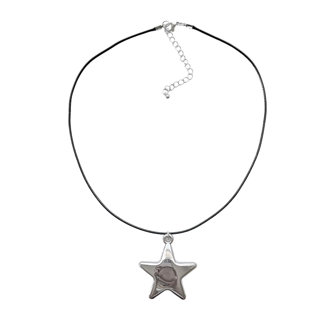 Large Silver Star Necklace ★ Restocked Handmade Depop