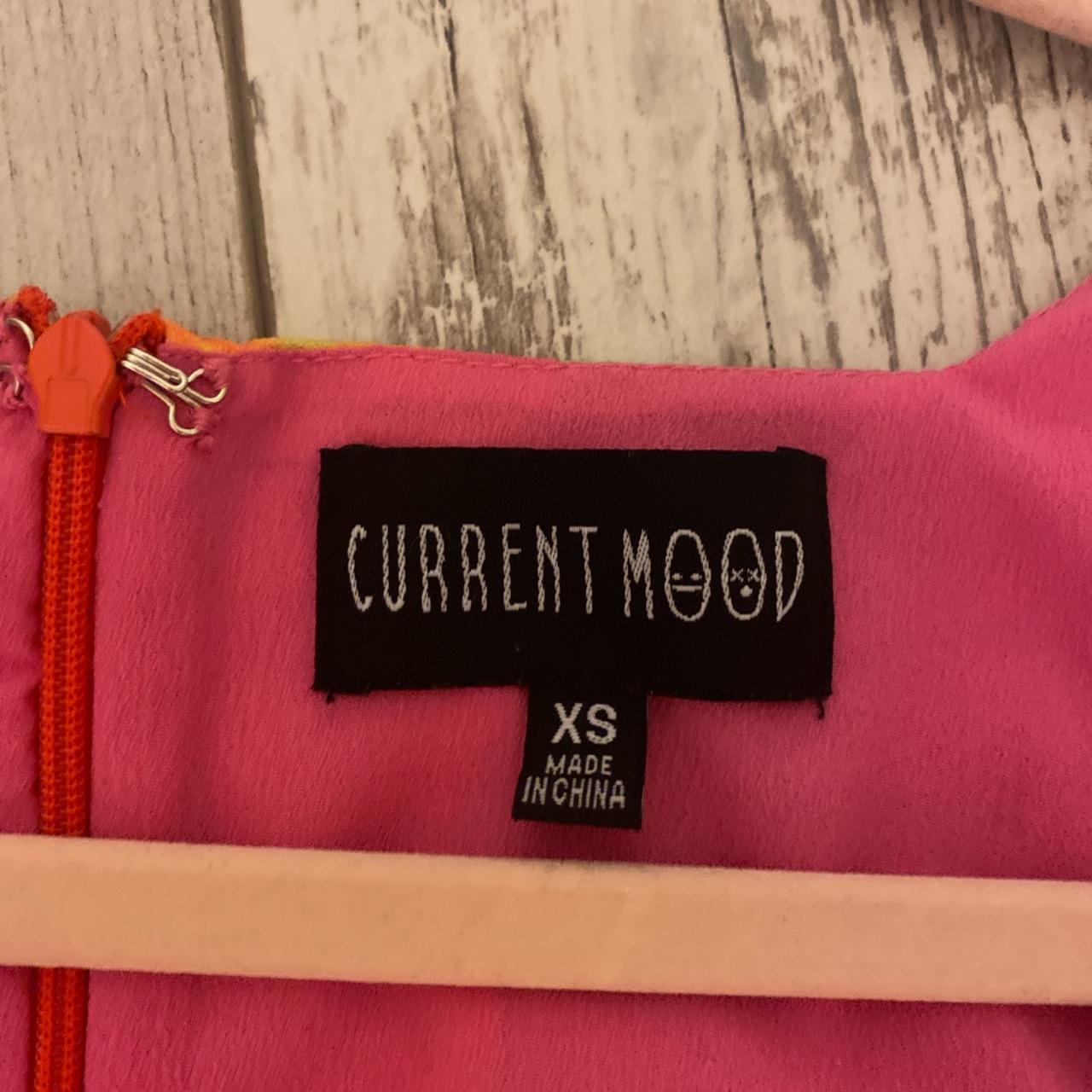 Dollskill current mood rainbow hippie flower dress.... - Depop