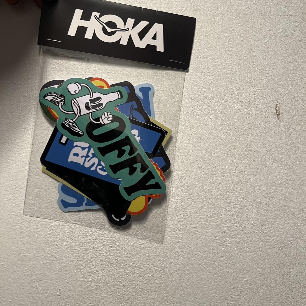 Hoka One One limited edition sticker bundle... | Depop