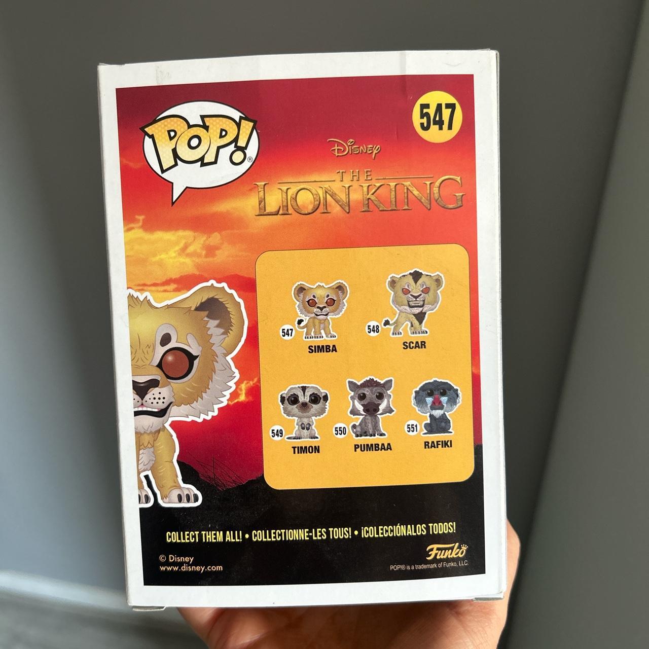 Funko Simba vinyl pop figure 🦁 The lion king Number... - Depop