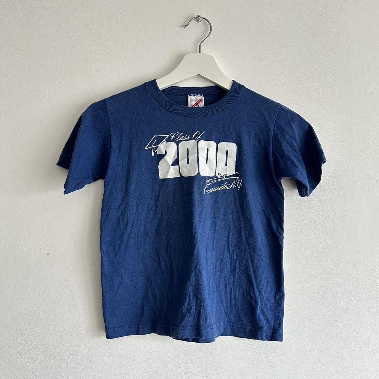 Class of 2000s baby tee vintage shirt - Depop