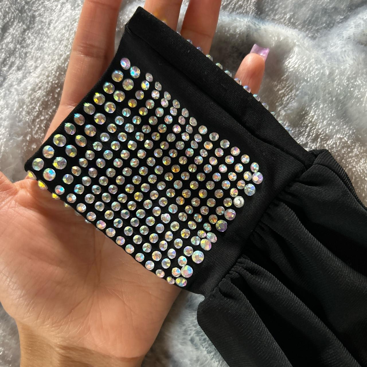 Deb black makes mini midi dress - Depop